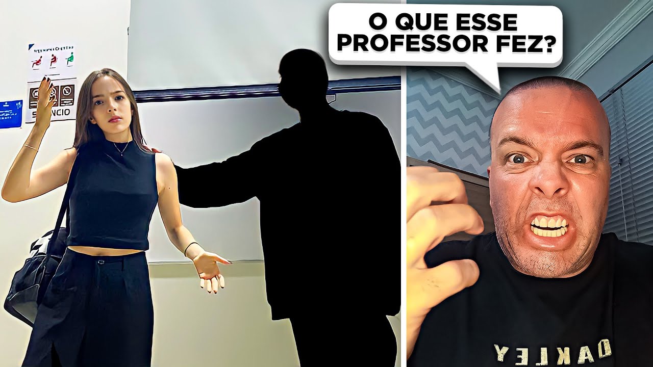 MEU PROFESSOR DEU EM CIMA DE MIM E MEU PAI DESCOBRIU! - YouTube