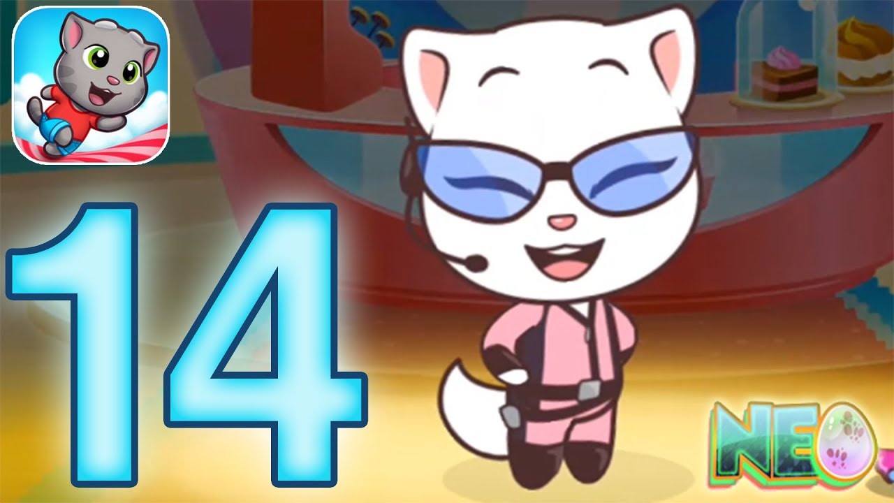 Talking Tom Candy Run: Gameplay Walkthrough Part 14 - Agent Angela (iOS ...