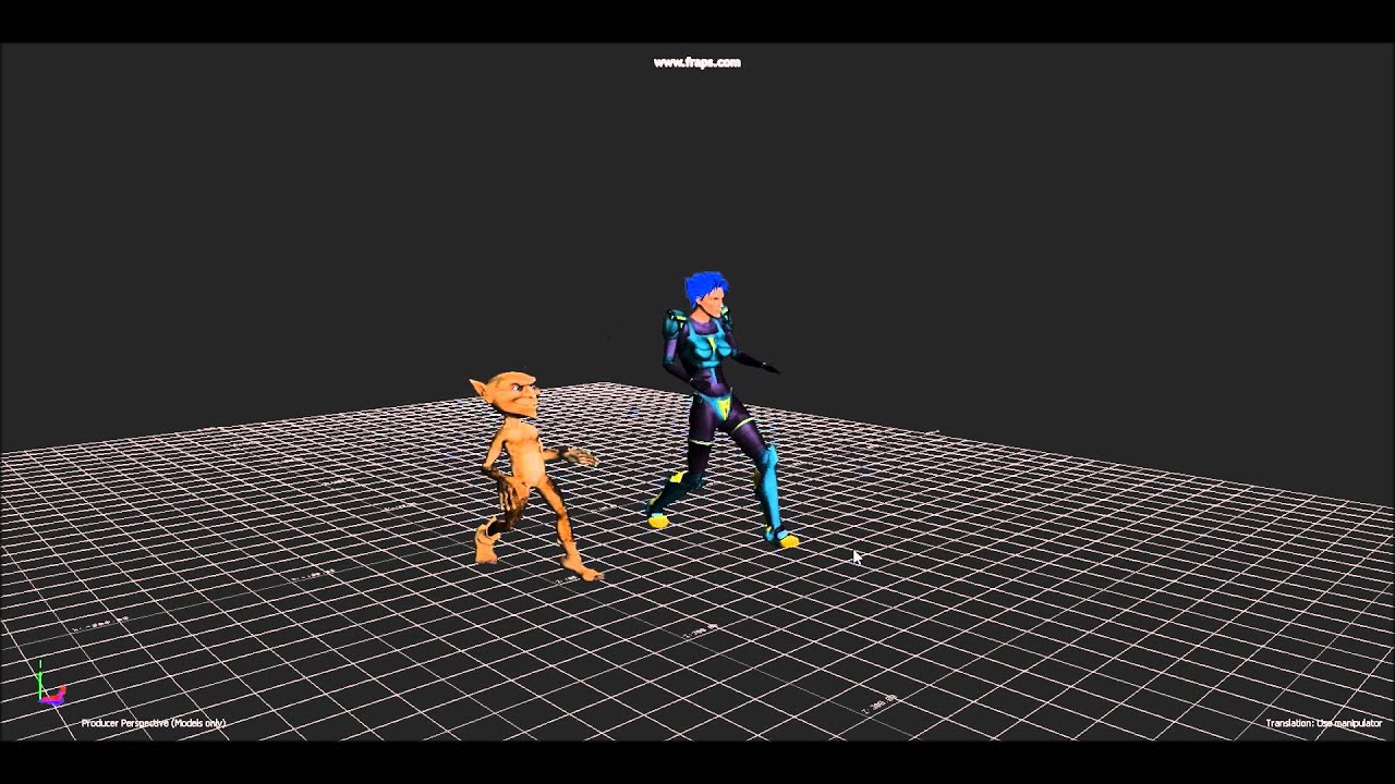 sneak and jump animations in motionbuilder 2013 - YouTube