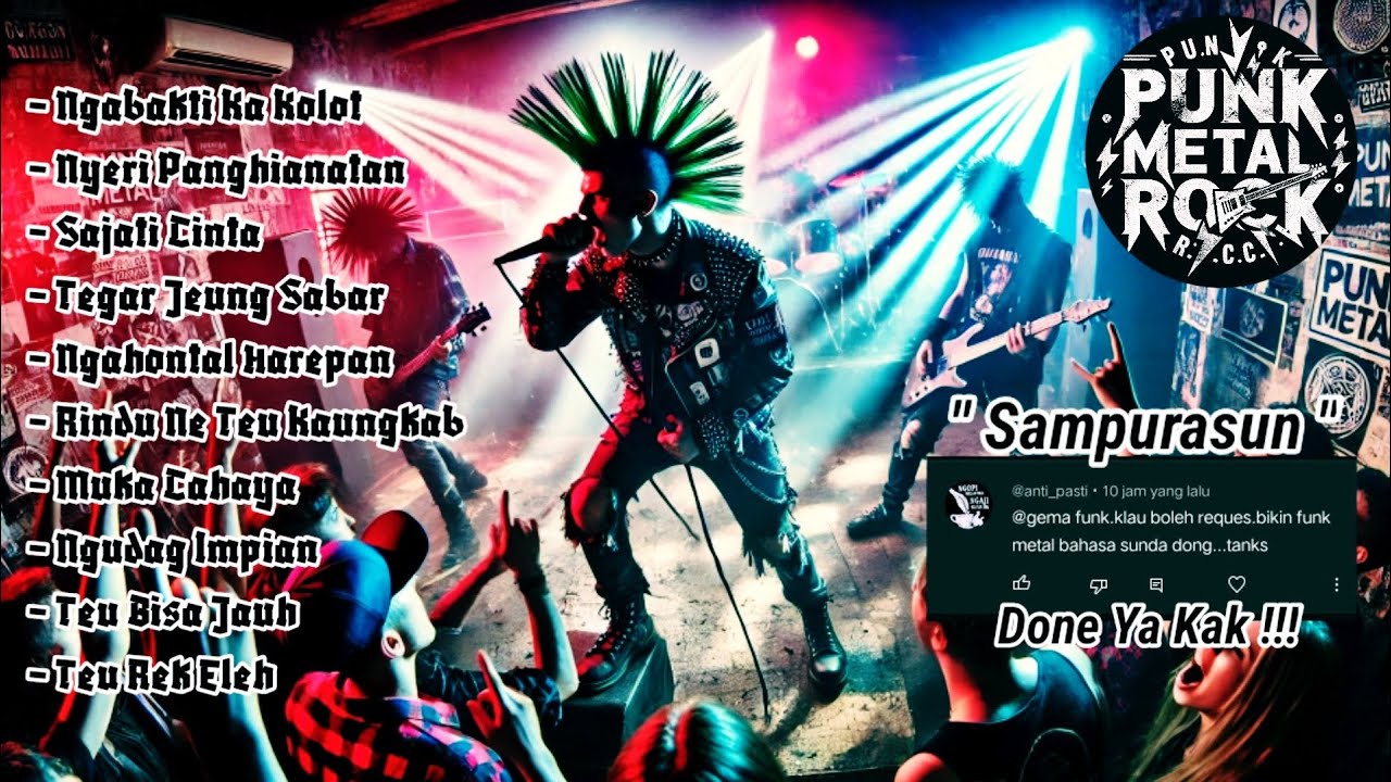 Musik Punk, Sunda Full Album Terbaru 2024 | Musik Metal Rock Punk - YouTube