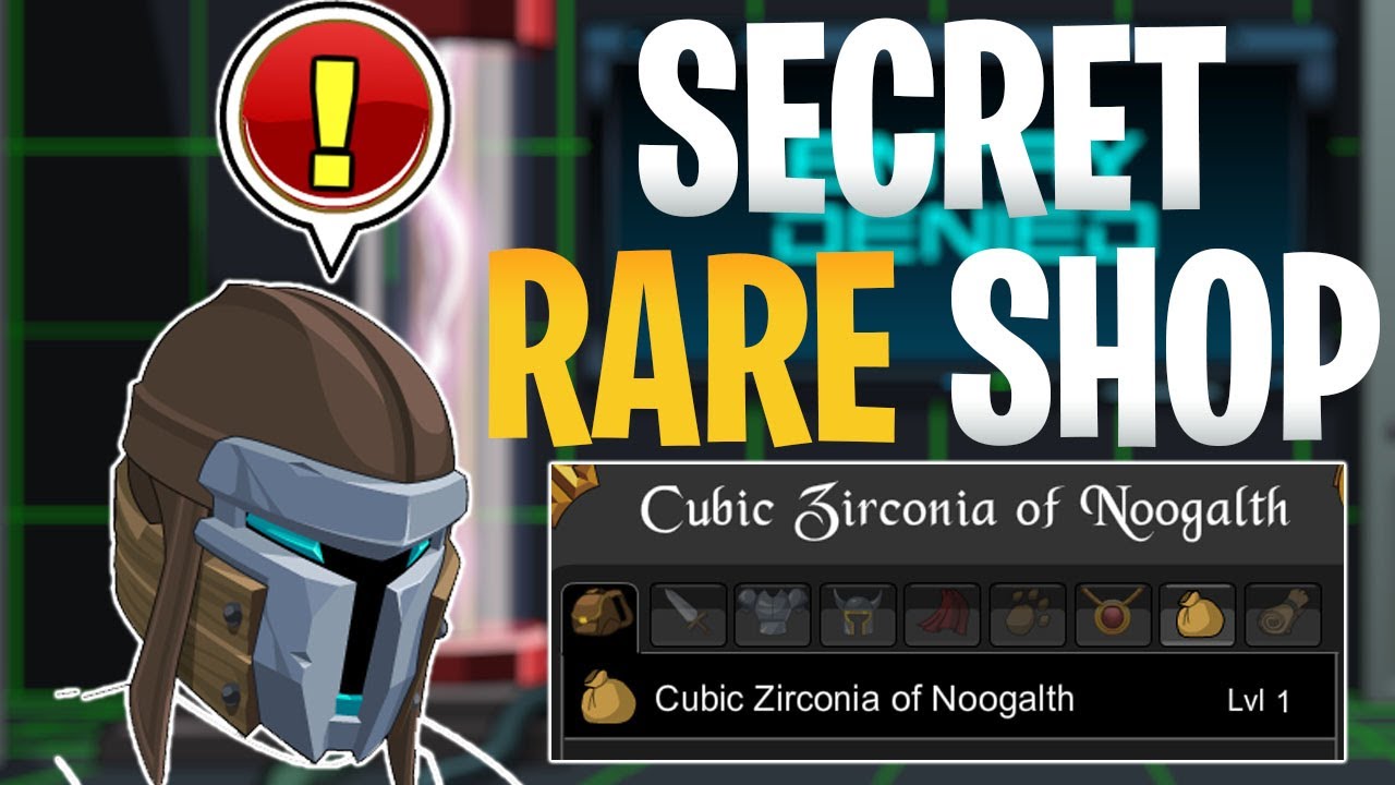 AQW Secret Rare Shop! (Item With No Known Use) + TDHC Week 26 Helm ...
