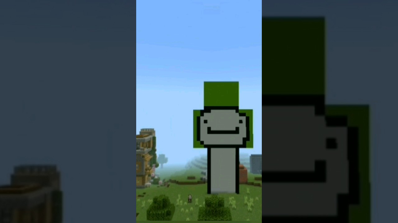 Dream в Деревне Жителей в Майнкрафт #dream #minecraft #shorts - YouTube