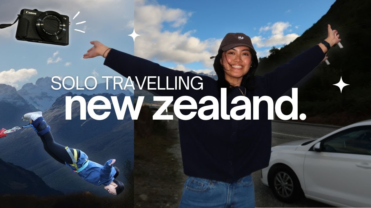 i spent my 24th in new zealand // bungy jump, hot pools, solo road trip ...