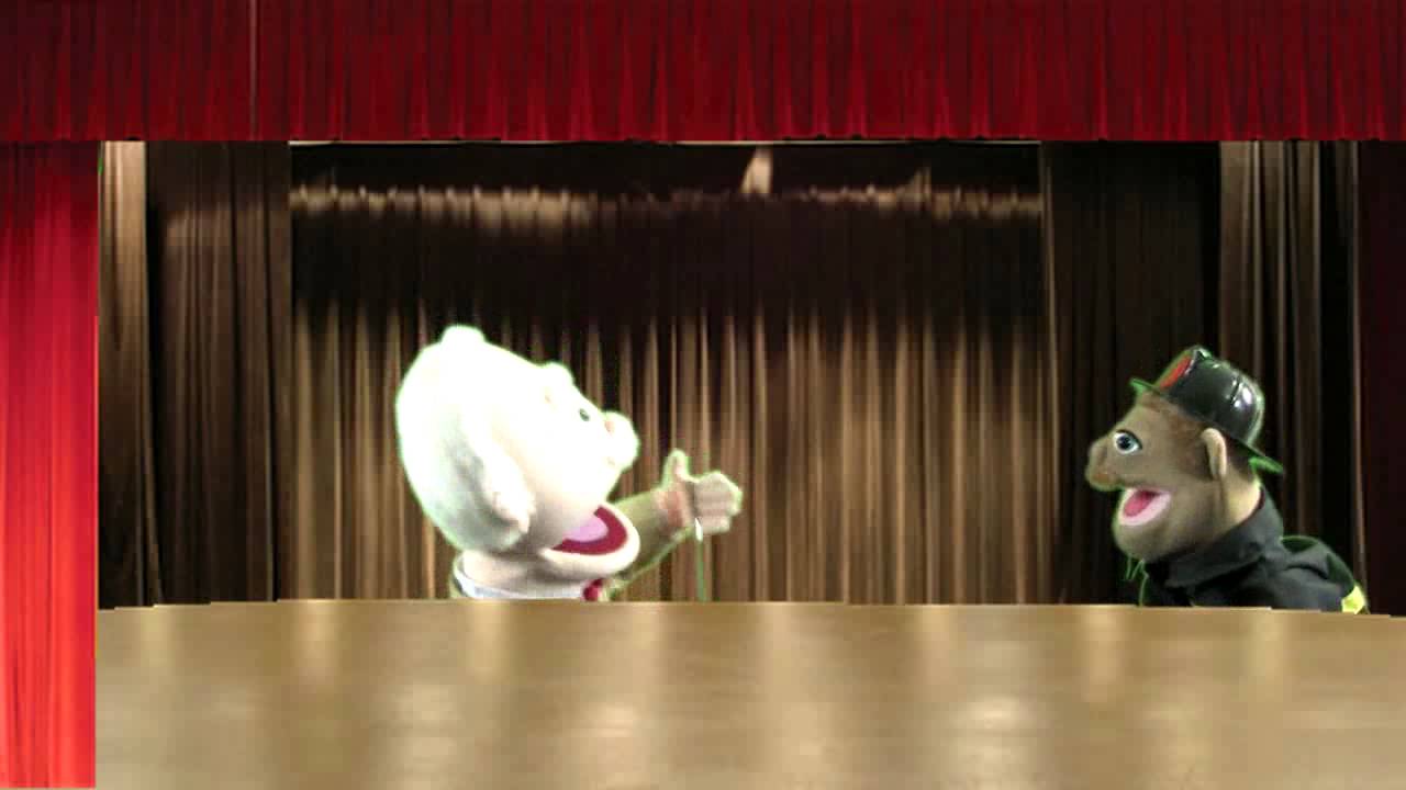 Fire Safety Week Puppet Parody - YouTube