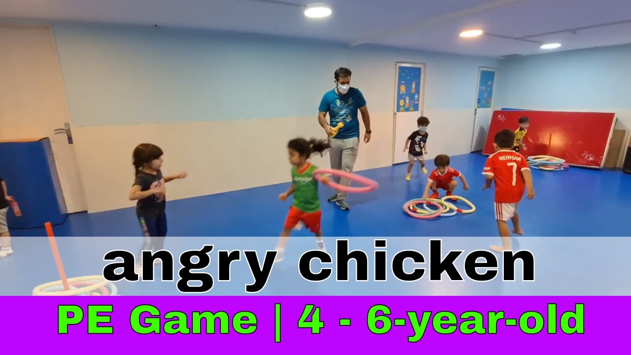 Physical Education Game Angry Chicken Best PE Game For Kindergarten physical-education-game-angry-chicken-best-pe-game-for-kindergarten