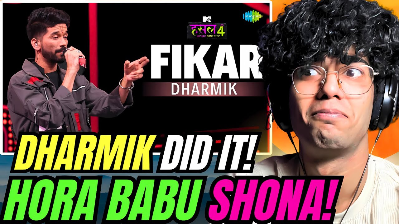 Fikar Reaction | Dharmik | MTV Hustle 4 | Review | MoshReacts - YouTube