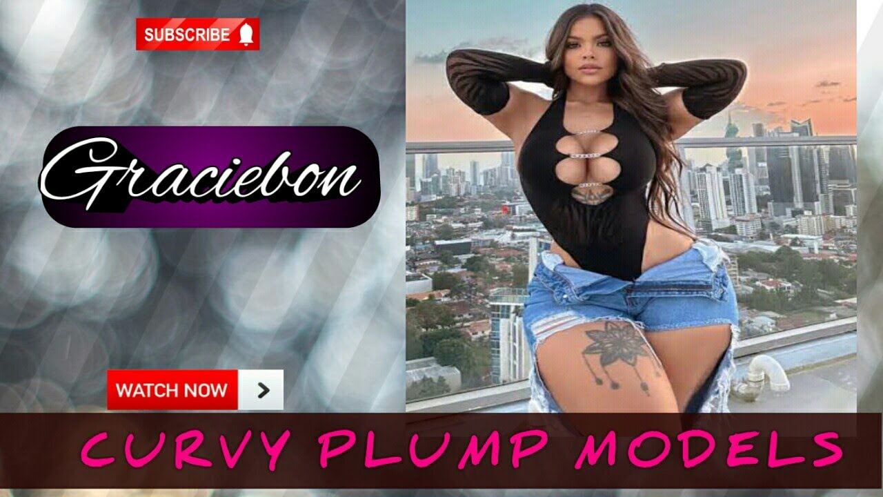 Gracie Bon Super Curvy Panamanian Plus Size Model Instagram Star