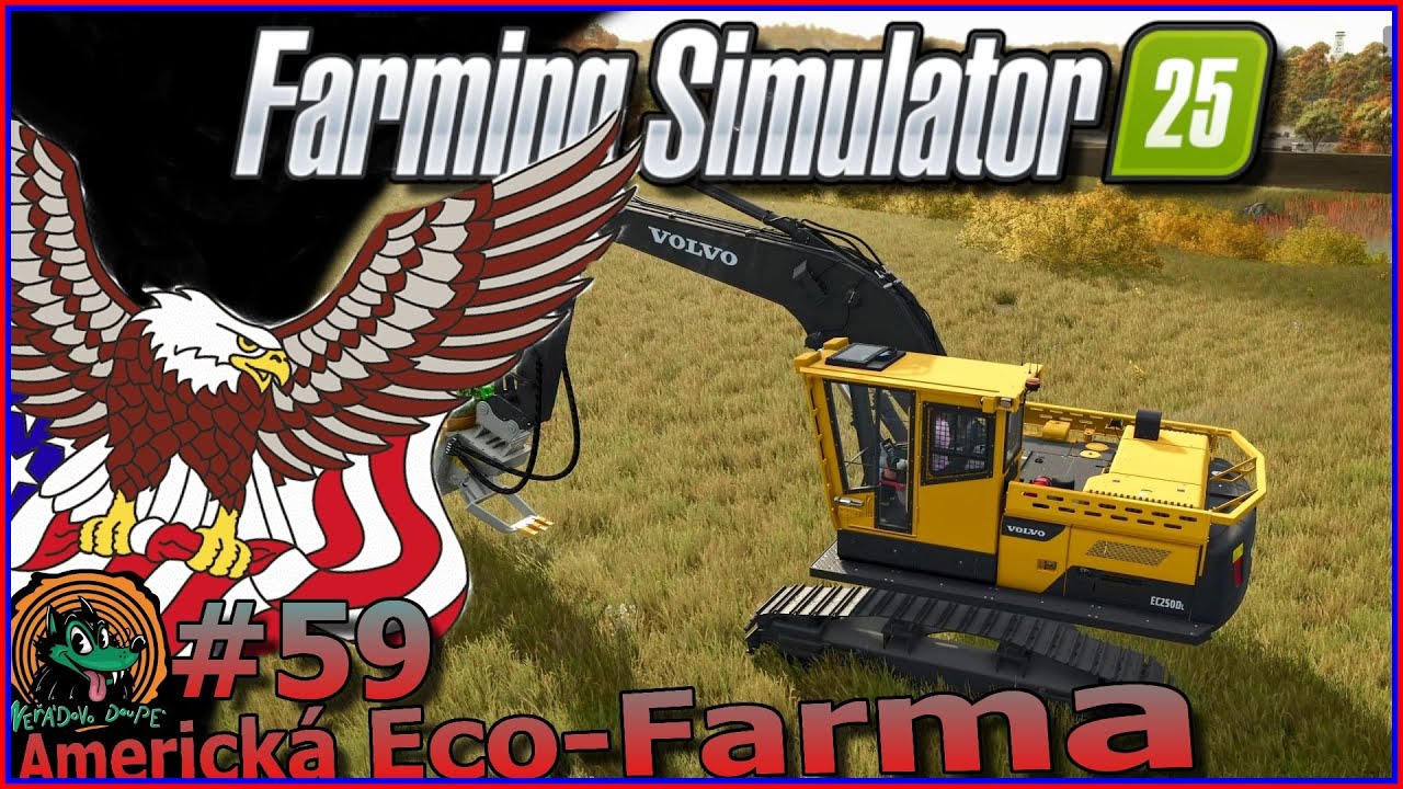 Americká Eco-Farma | ️ Zimní práce v plném proudu: Štěpka a bavlna! 🚜 ...
