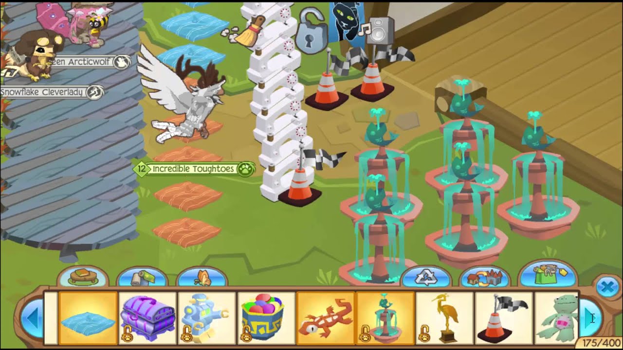 ANIMAL JAM - SPEED DECORATING - BETA DEN! - YouTube