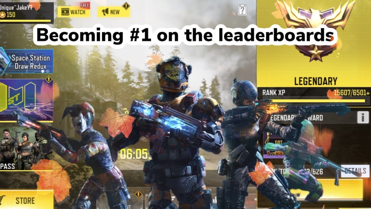NEW COD MOBILE LIVE // SEASON 11!! // BECOMING #1 ON THE LEADERBOARDS ...