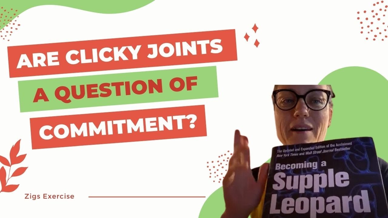 Are clicky joints a question of commitment? Ask me @ZigsExercise - YouTube