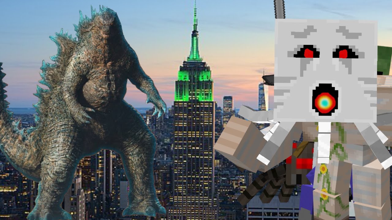 GODZILLA VS. THE TITANS - Minecraft Mob Fighting Club #8 - YouTube