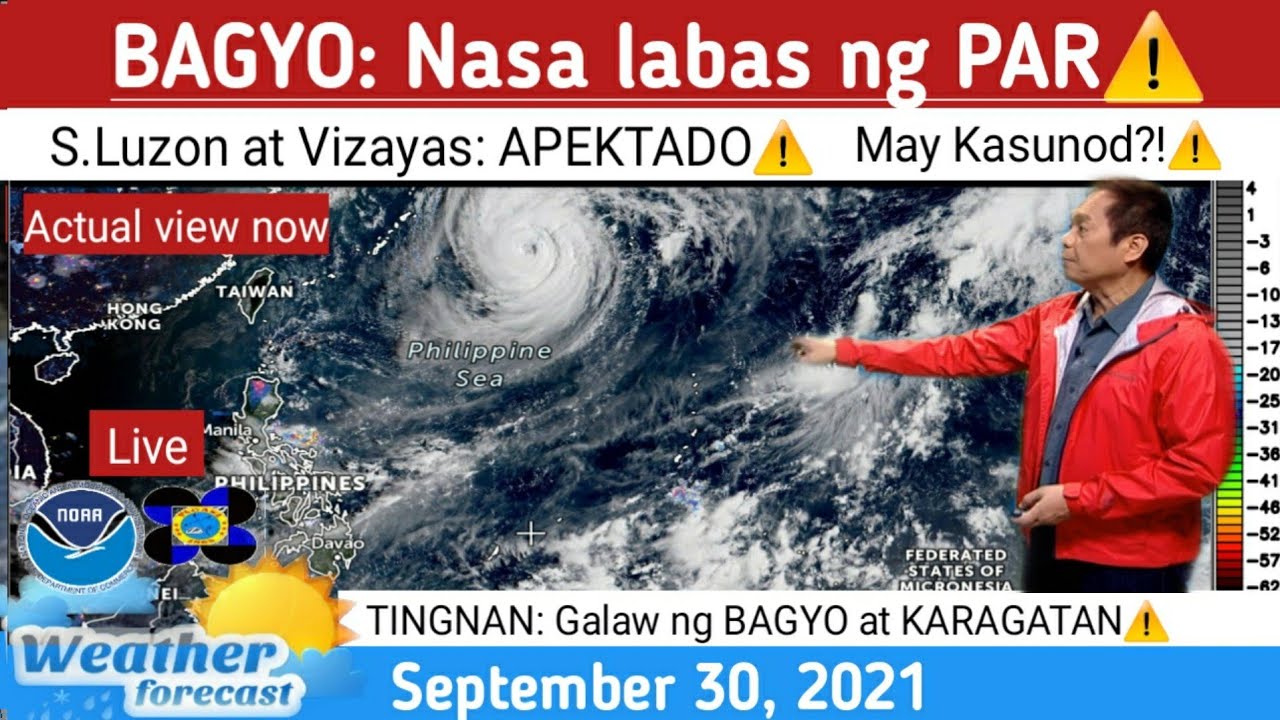 BAGYO: NAKAKAAPEKTO SA S.Luzon at Vizayas⚠| WEATHER UPDATE TODAY ...
