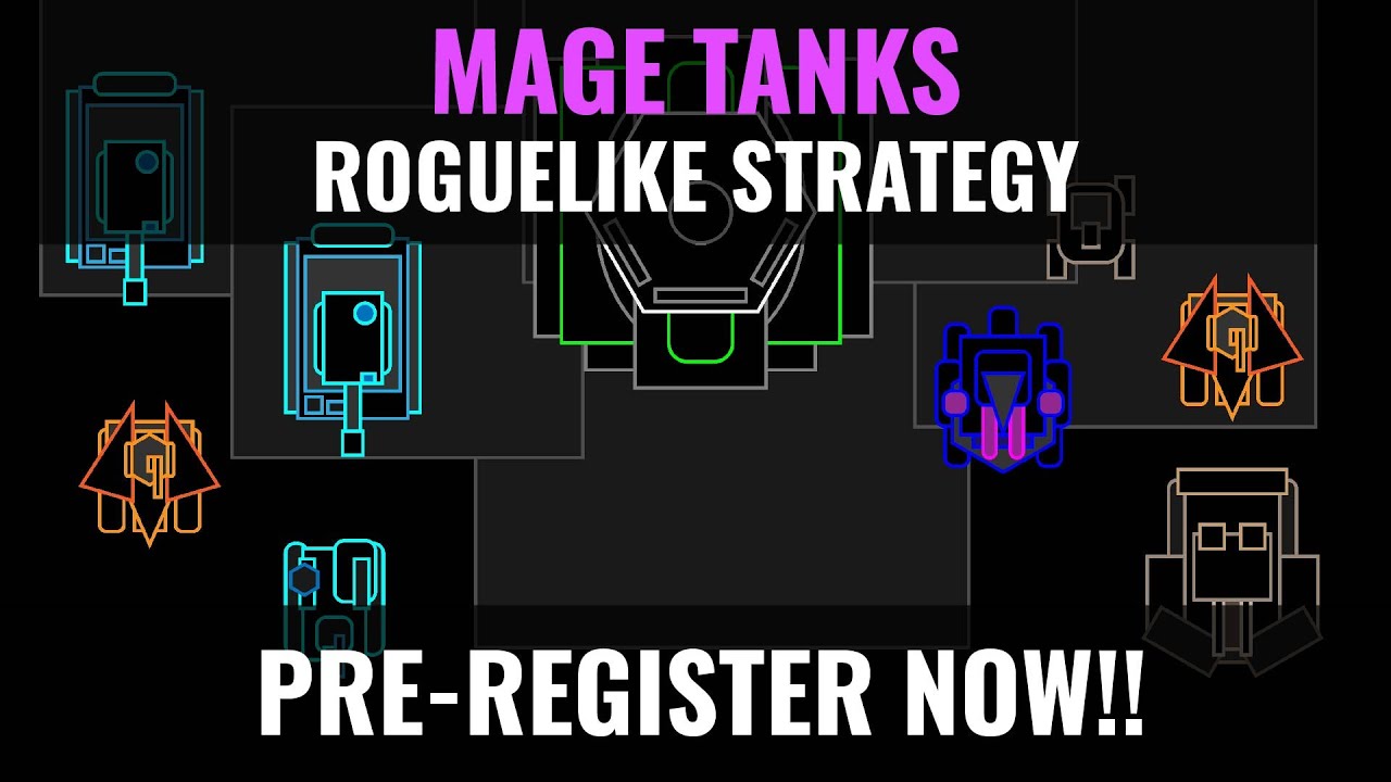 MAGE TANKS ROGUELIKE STRATEGY - Pre-register now! - YouTube