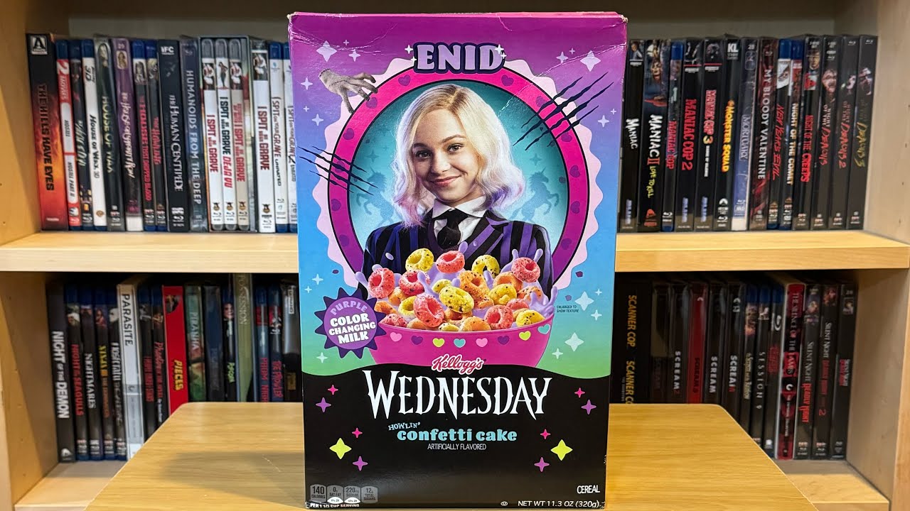 Tasting the NEW Enid's Howlin' Confetti Cake from Kellogg's Wednesday ...