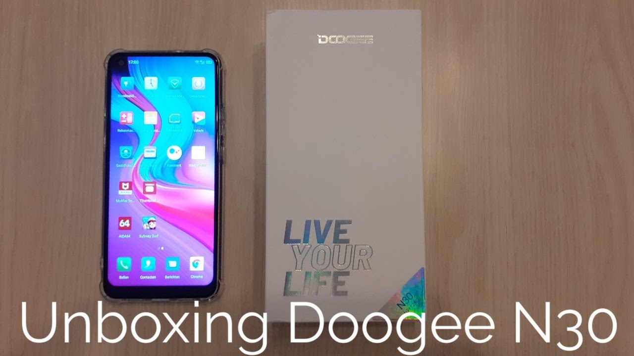 Doogee N30 Unboxing and short review. - YouTube