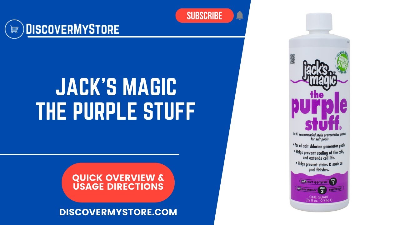 Jack's Magic The Purple Stuff - YouTube