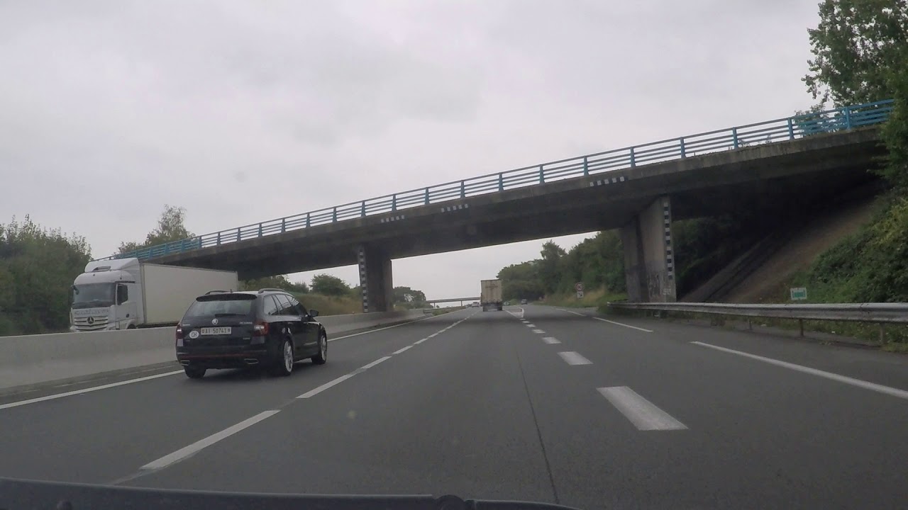 France by Autoroute - A26 South J6 Bethune - YouTube