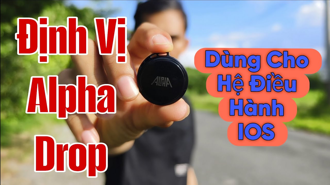Thiết bị định vị Alpha Drop nhỏ gọn dùng trên hệ điều hành IOS - YouTube