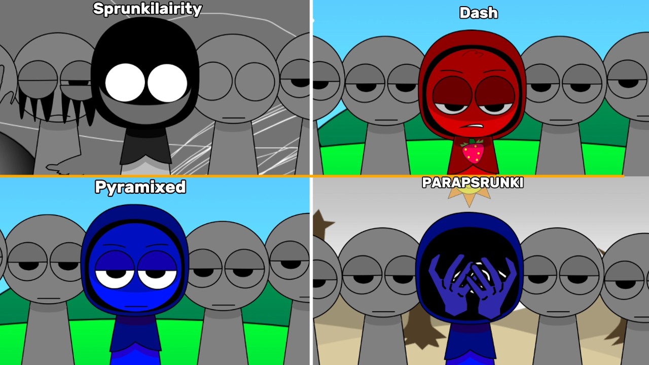 NEW Mix Of Paramixed Sprunki +SECRET - YouTube