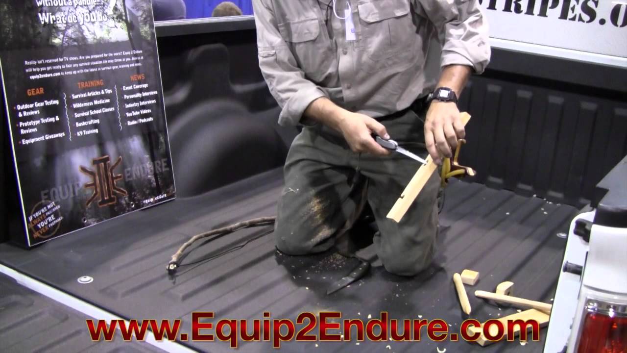 How to make a Friction Fire at the Self Reliance Expo - YouTube