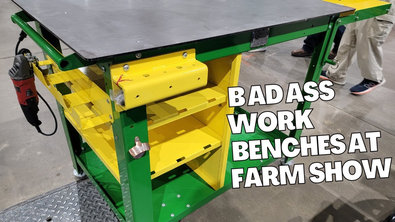 Badass Workbenches And A Fab Table - YouTube