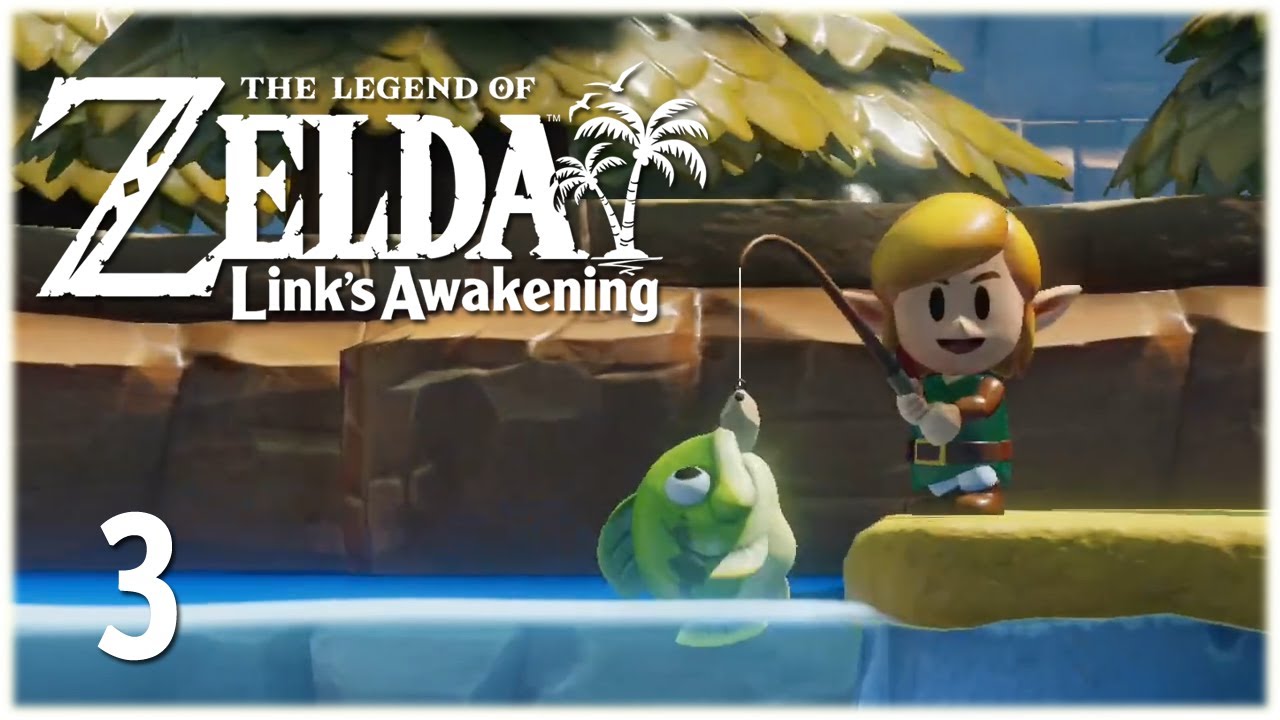 The Legend of Zelda: Link's Awakening - EP3 - Fishing Amidst A Crisis ...
