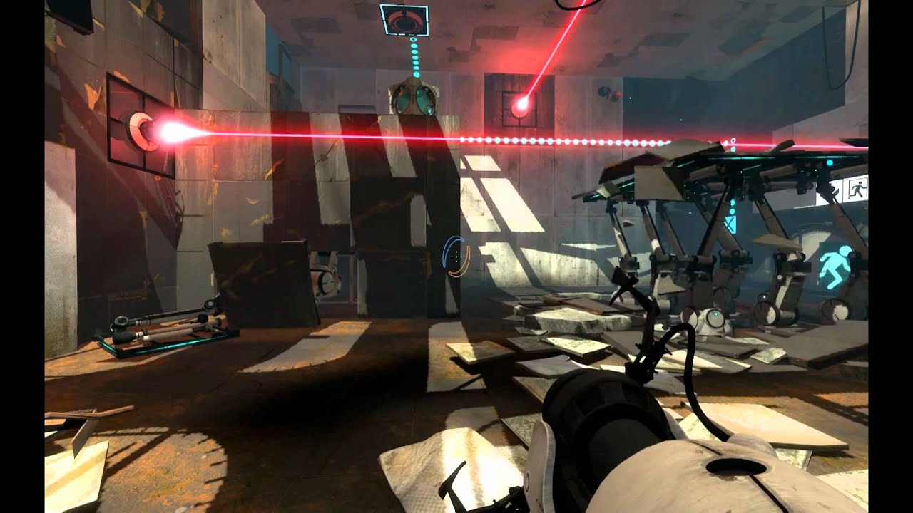 Portal 2 - Levels 1-4 (After GLaDOS awakens) - YouTube