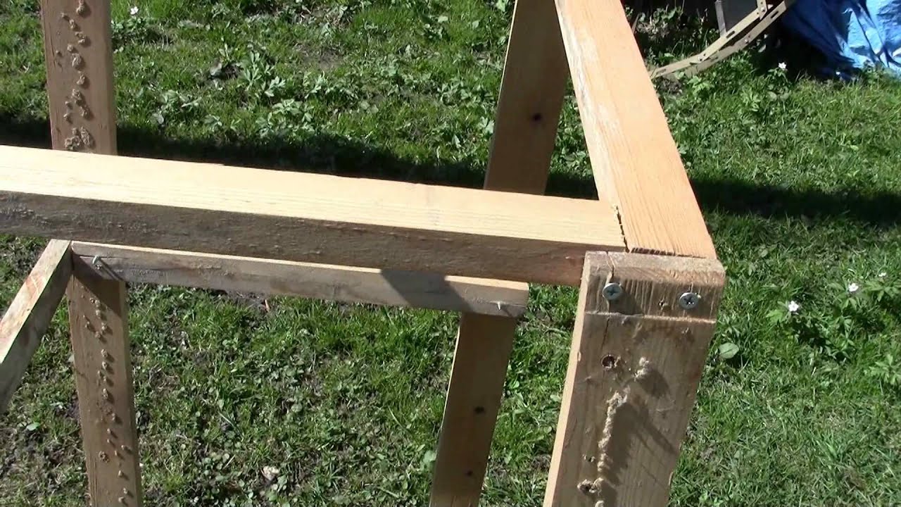 Building a backyard smoke-shack - YouTube