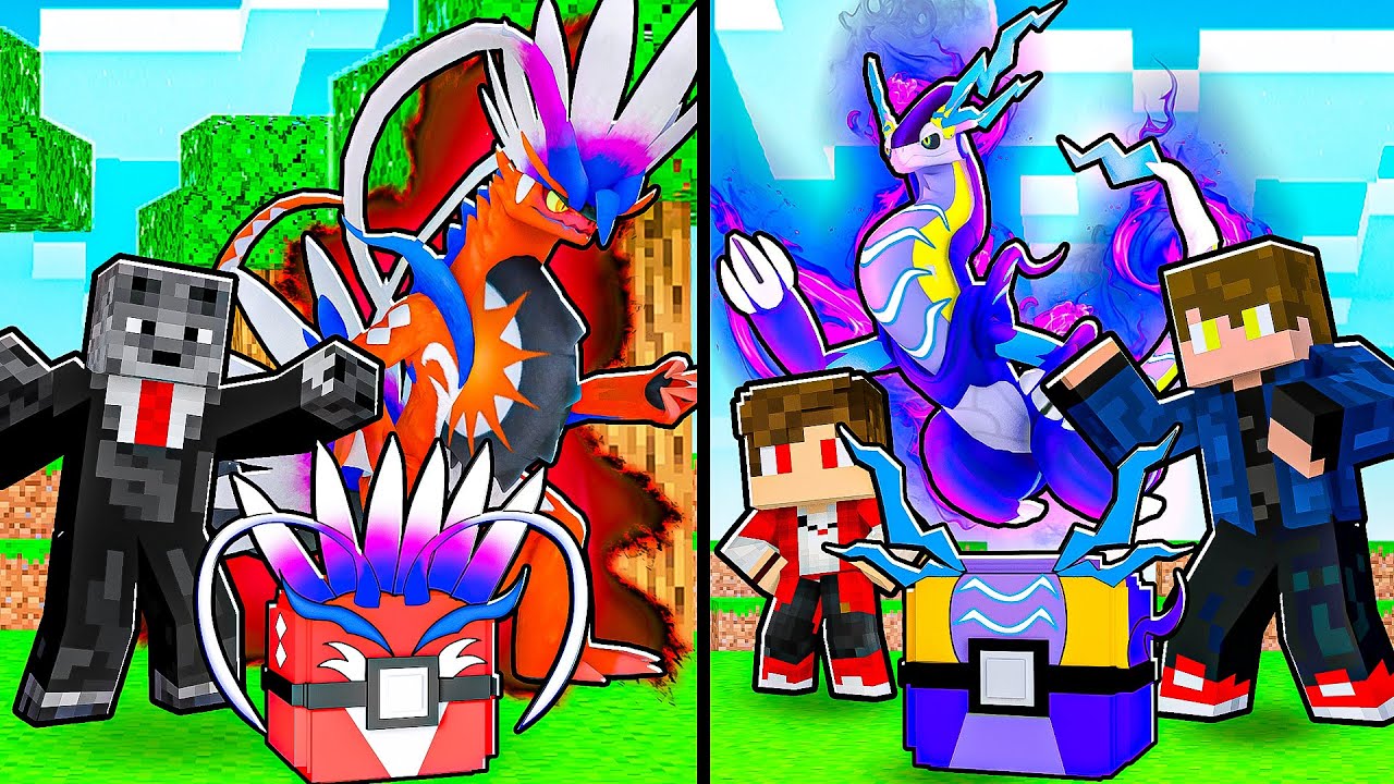 NOVA LUCKY PIXELMON do MIRAIDON vs NOVA LUCKY PIXELMON do KORAIDON no ...
