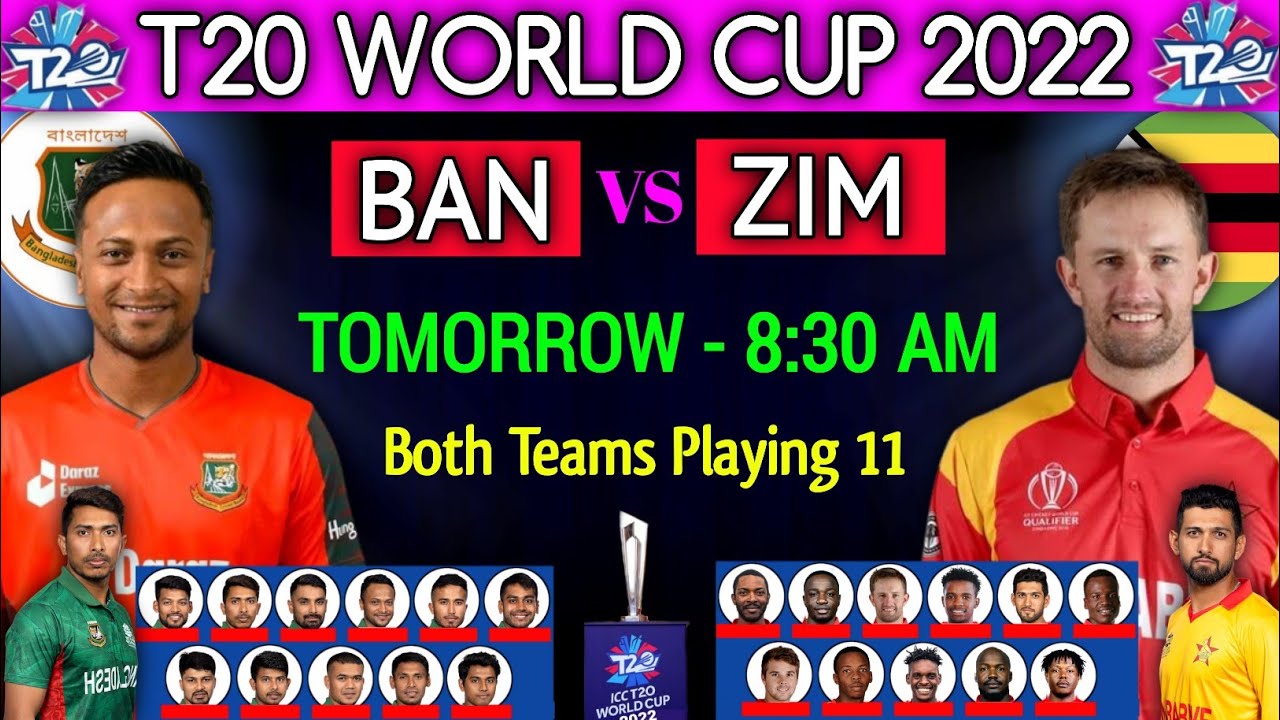 Bangladesh vs Zimbabwe | T20 World Cup 2022 | Bangladesh Next Match ...