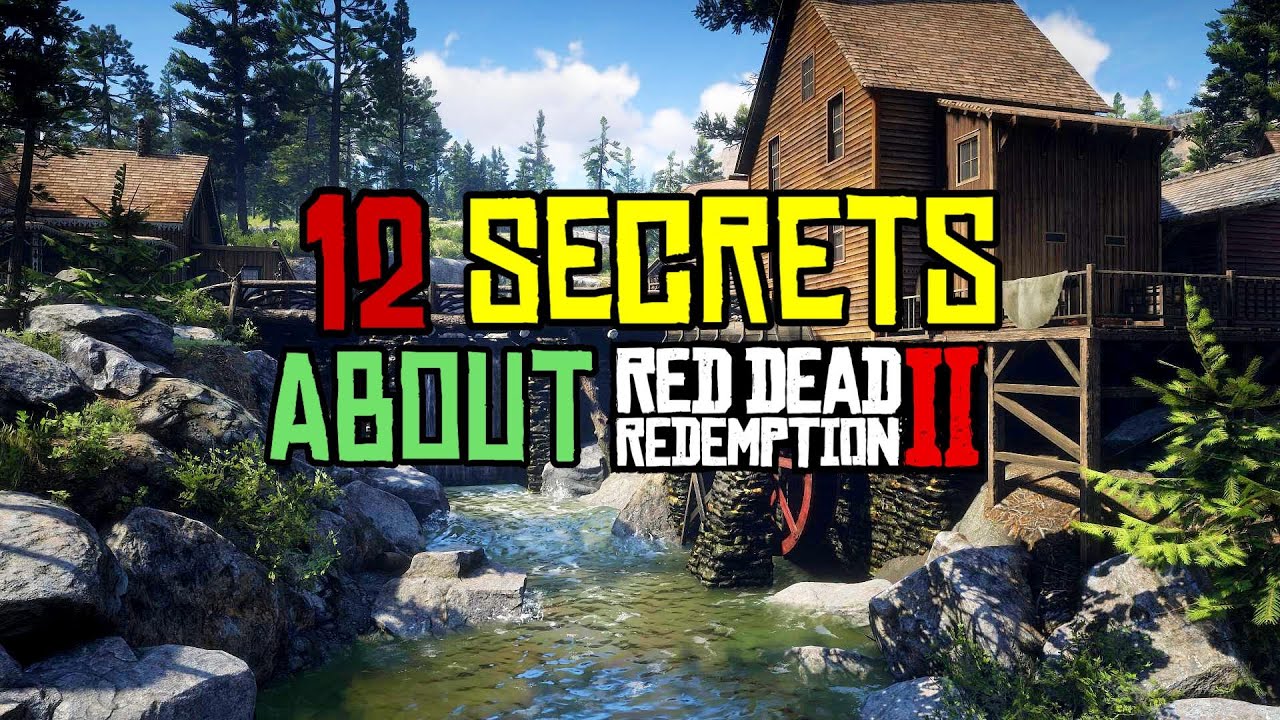 12 SECRETS That Are Very Hard To Find in Red Dead Redemption 2 | Part 9 ...