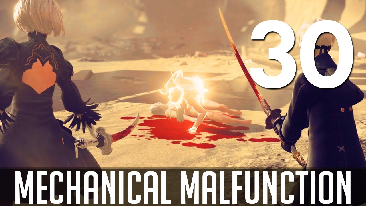 [30] Mechanical Malfunction (Let's Play NieR: Automata PC w/ GaLm ...