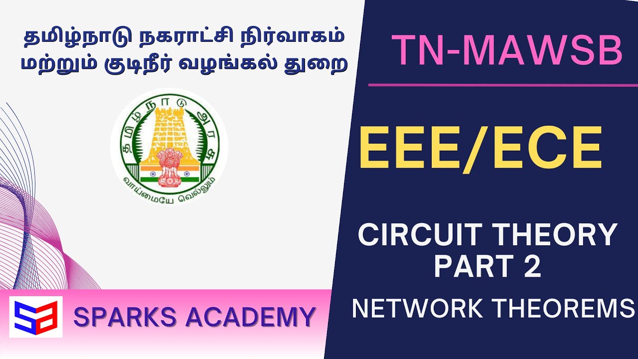 Network Theorems - Part 2 || Circuit Theory || EEE/ECE || TN-MAWSB ...