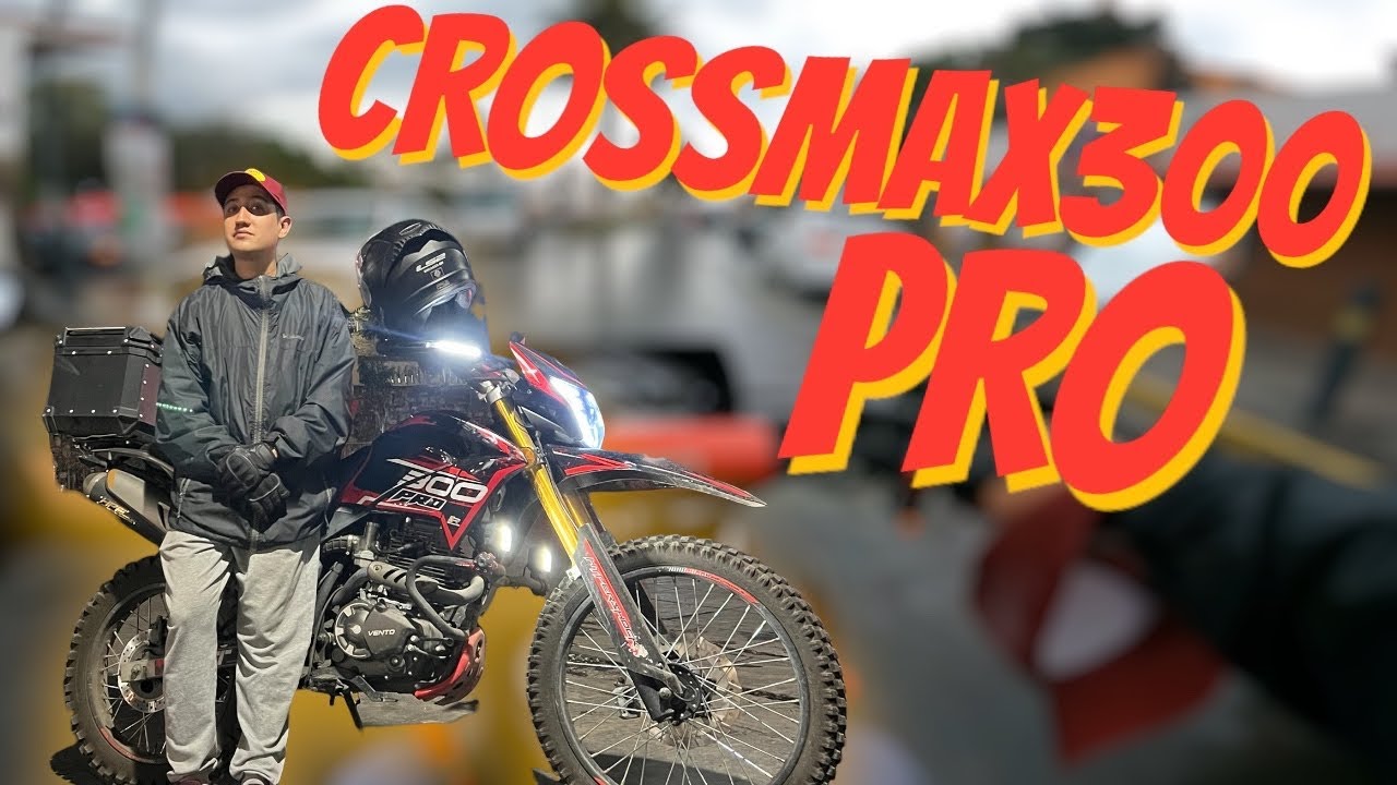 PROBANDO LA VENTO CROSSMAX 300 PRO - REVIEW - YouTube
