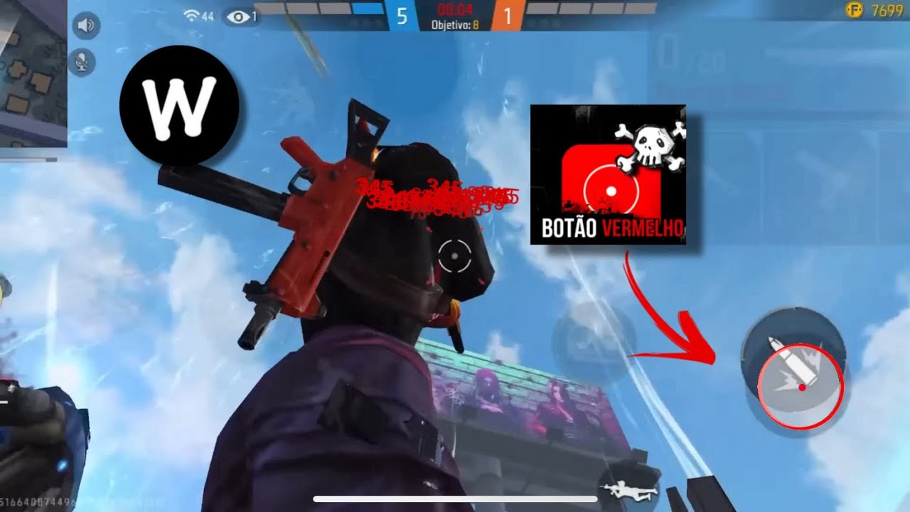 White FF’s red macro button setting tutorial open😈📱📂 - YouTube