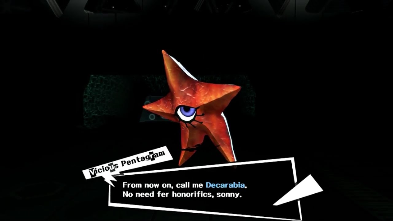 Persona 5 - Decarabia Persona Shadow Negotiate - YouTube