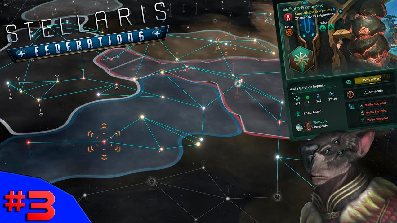 O IMPÉRIO CAÍDO E GARANTINDO A EXPANSÃO - STELLARIS FEDERATIONS #3 - (Gameplay / PC / PT-BR ...