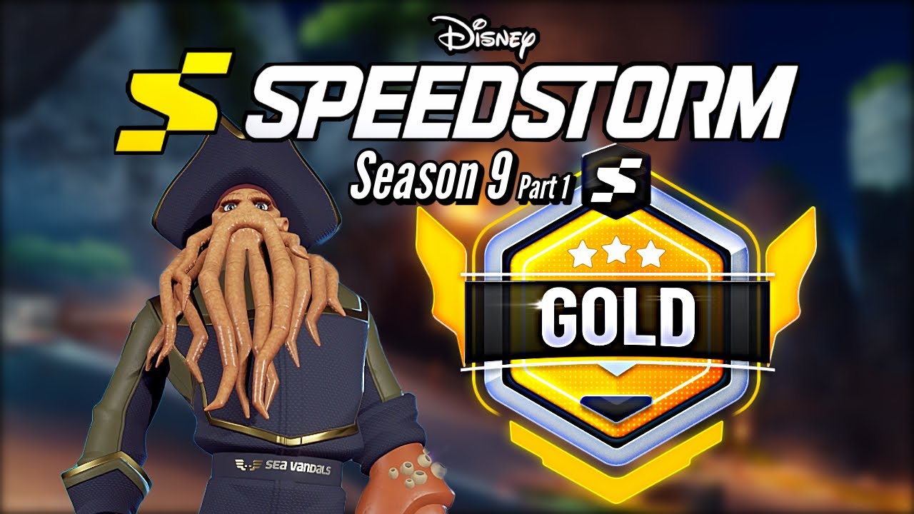 Climbing Ranks With Davy Jones! Gold Rank | Disney Speedstorm - YouTube
