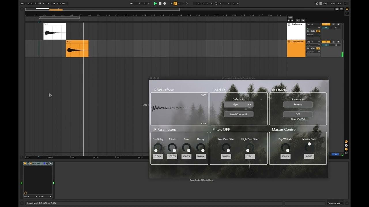 Convolution Reverb Plug-in (C++/Juce) | Demonstration - YouTube