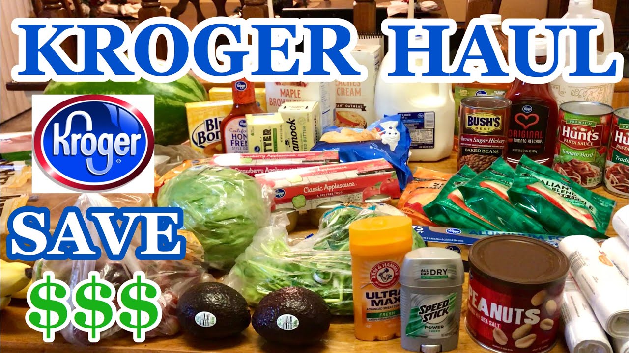 KROGER HAUL 2020 | I SPENT THAT... FOR TH - YouTube