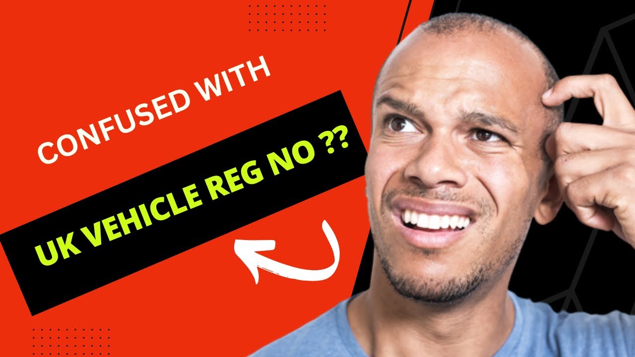 HOW TO READ UK VEHICLE REGISTRATION NUMBER PLATE YouTube