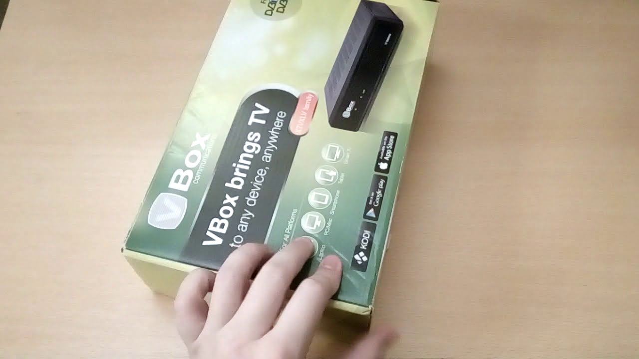 VBox TV Gateway распаковка unboxing rus/eng subs - YouTube