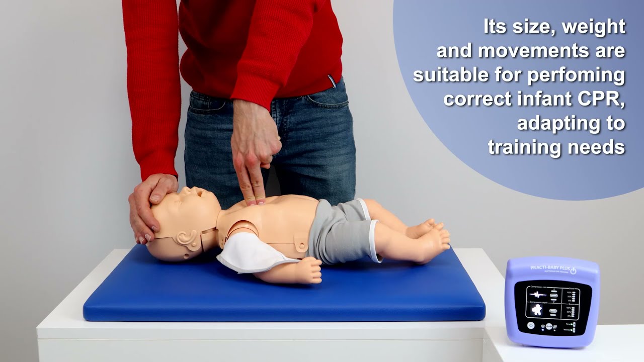PRACTI-BABY PLUS - Electronic CPR Training (EN) - YouTube