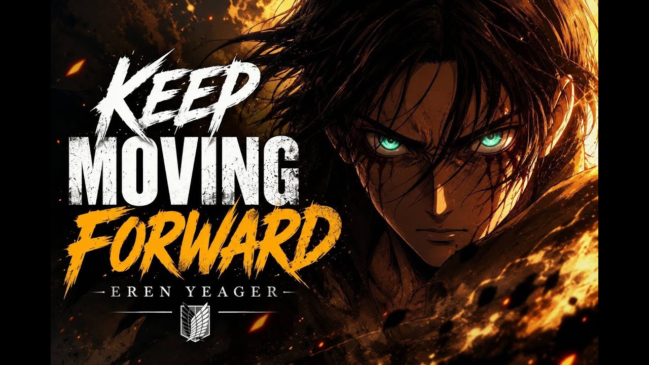 Eren Yeager : Keep Moving Forward | MOTIVATIONAL SPEECH IN ENGLISH ...