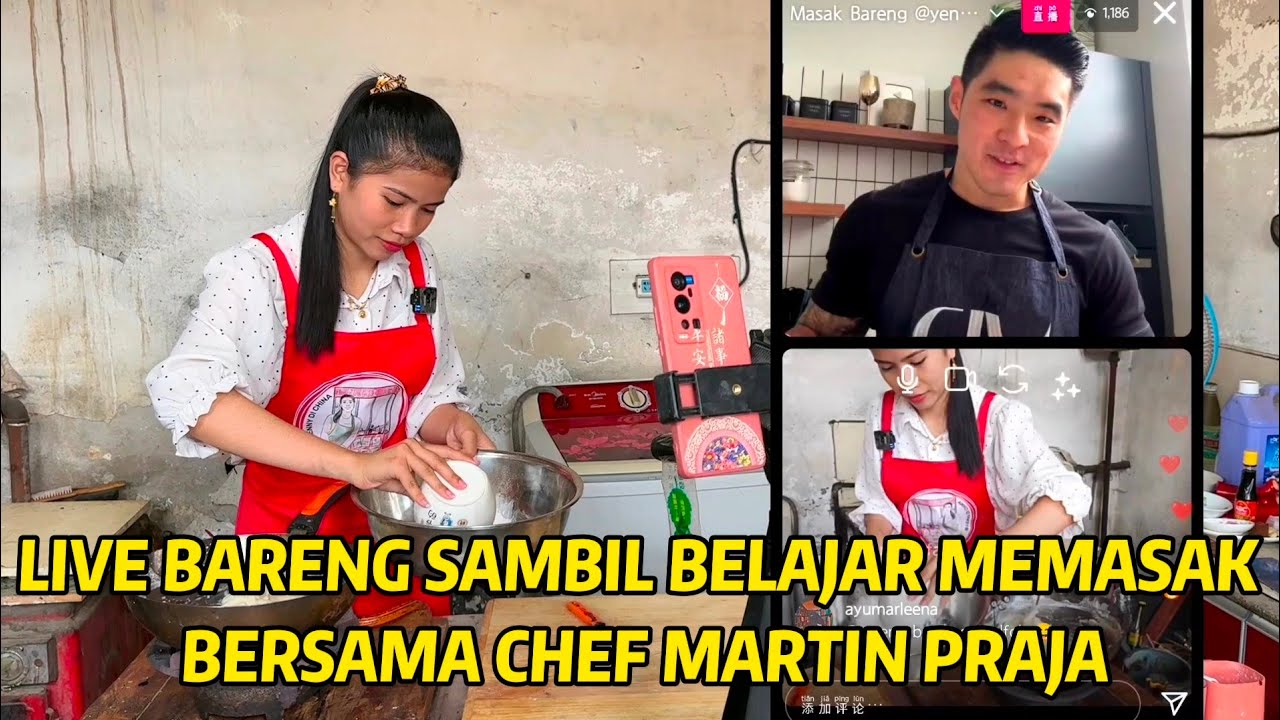 BTS / DIBELAKANG LAYAR VIDEO LIVE YENNY BELAJAR MEMASAK BERSAMA ...
