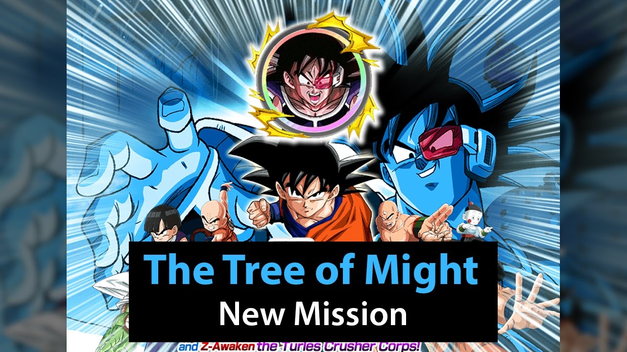 DBZ DOKKAN BATTLE - The Tree of Might Event / New Mission ! - YouTube