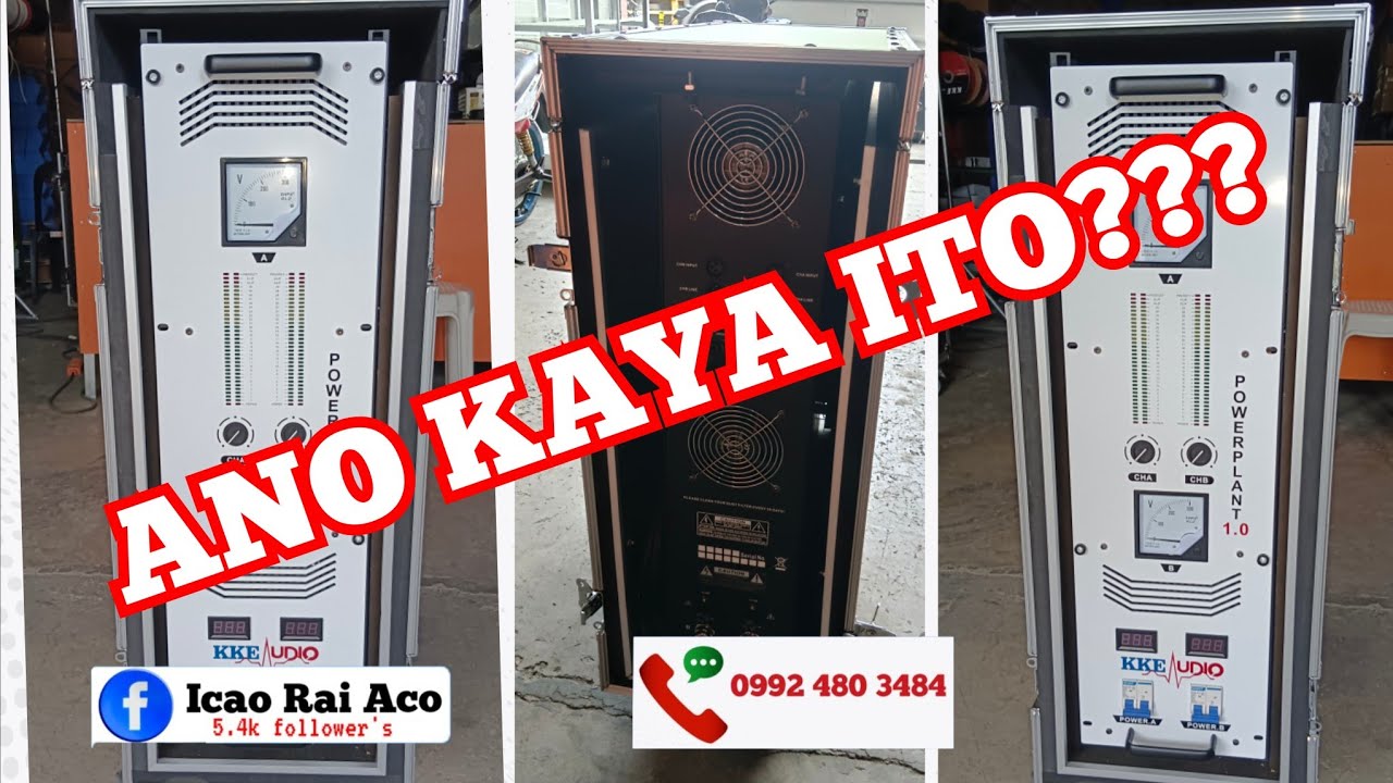 BAGONG AMPLIFIER NG KKE AUDIO|POWER PLANT 1.0|SLIGHT TESTING@icaoraiaco ...