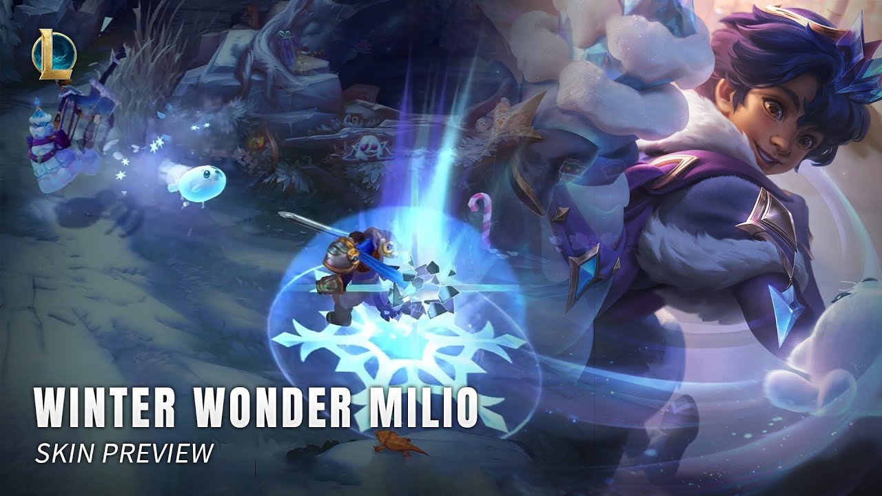 Winter Wonder Milio Skin Preview || League Of Legends - YouTube
