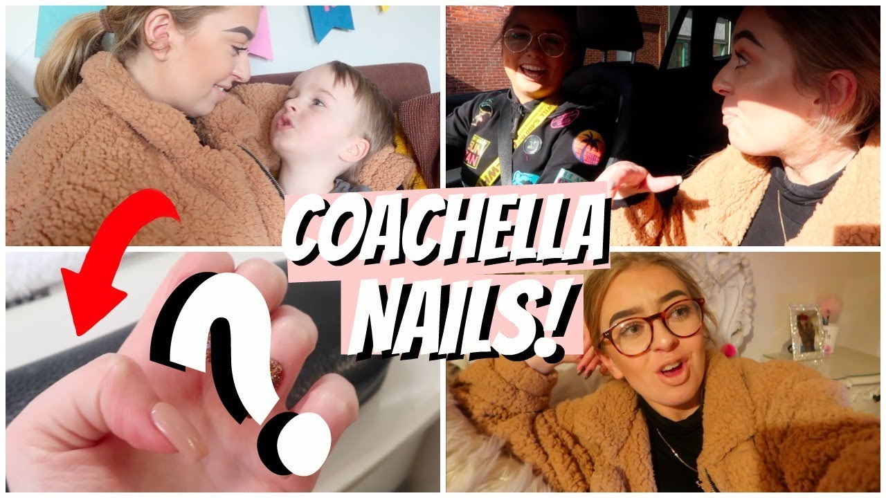 COACHELLA NAILS, ATTICUS' BIRTHDAY AND WE WENT WHERE AGAIN?! - YouTube